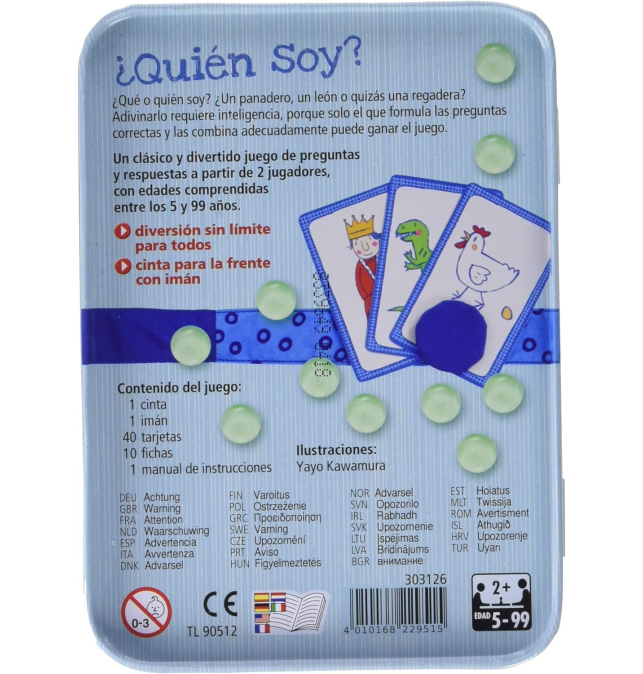 Juego Quién Soy | Afede Juguetes