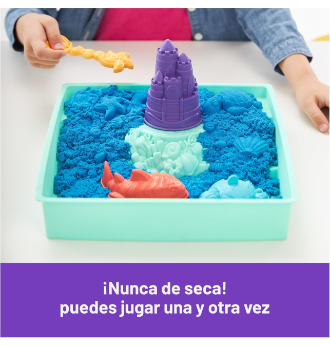 Kinetic Arena Azul Set Arenero | Afede Juguetes